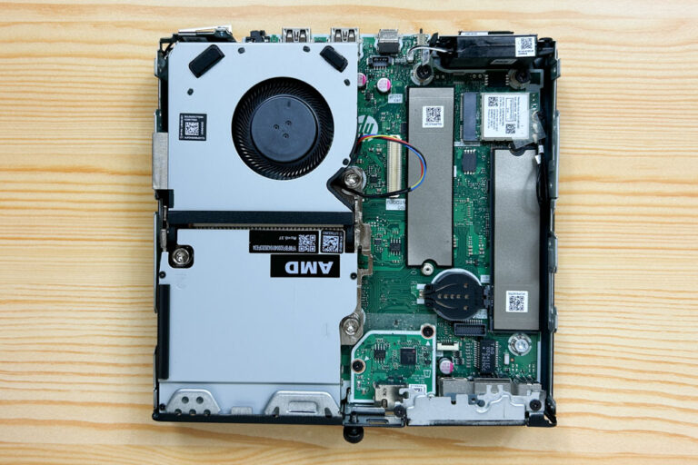 HP Elite Mini 805 G8の実機レビュー コンパクトだが増設もできる - パソコンガイド