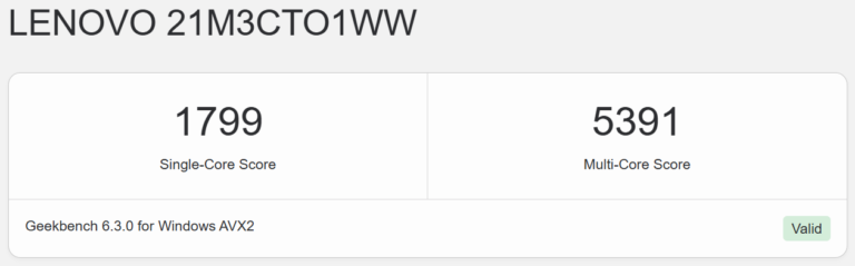 AMD Ryzen 3 7335Uのベンチマーク - パソコンガイド